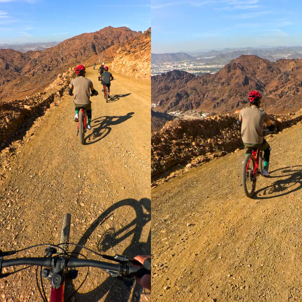 Extreme Mountain Biking Descent from Mount Uhud Summit - Murjan