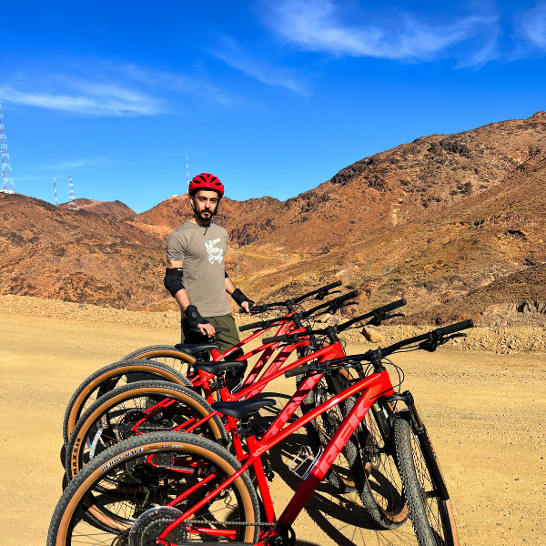 Extreme Mountain Biking Descent from Mount Uhud Summit - Murjan