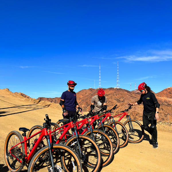 Extreme Mountain Biking Descent from Mount Uhud Summit - Murjan